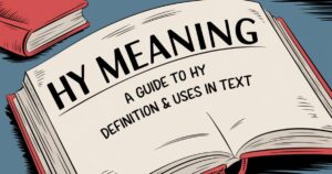 HY Meaning – A Guide to HY Definition & Uses in Text